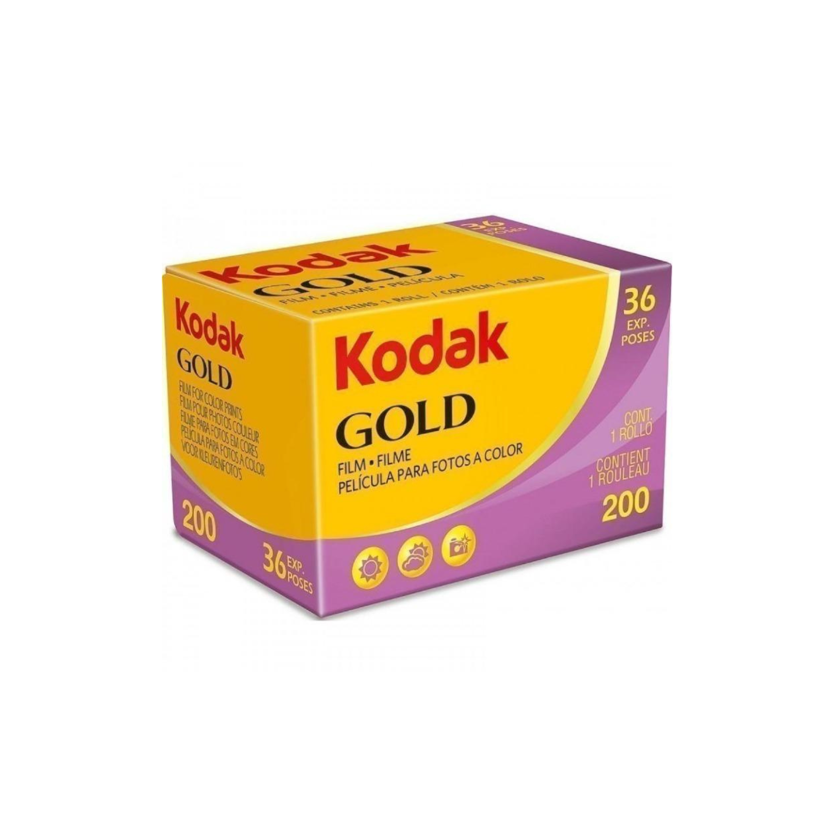 Kodak Gold 200 35mm 36exp Color Film – Color Space